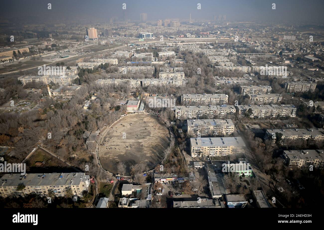 Kabul, Afghanistan. 03rd Dec, 2019. View of Afghanistan's capital Kabul ...