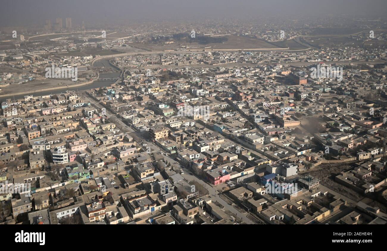 Kabul, Afghanistan. 03rd Dec, 2019. View to Afghanistan's capital Kabul ...