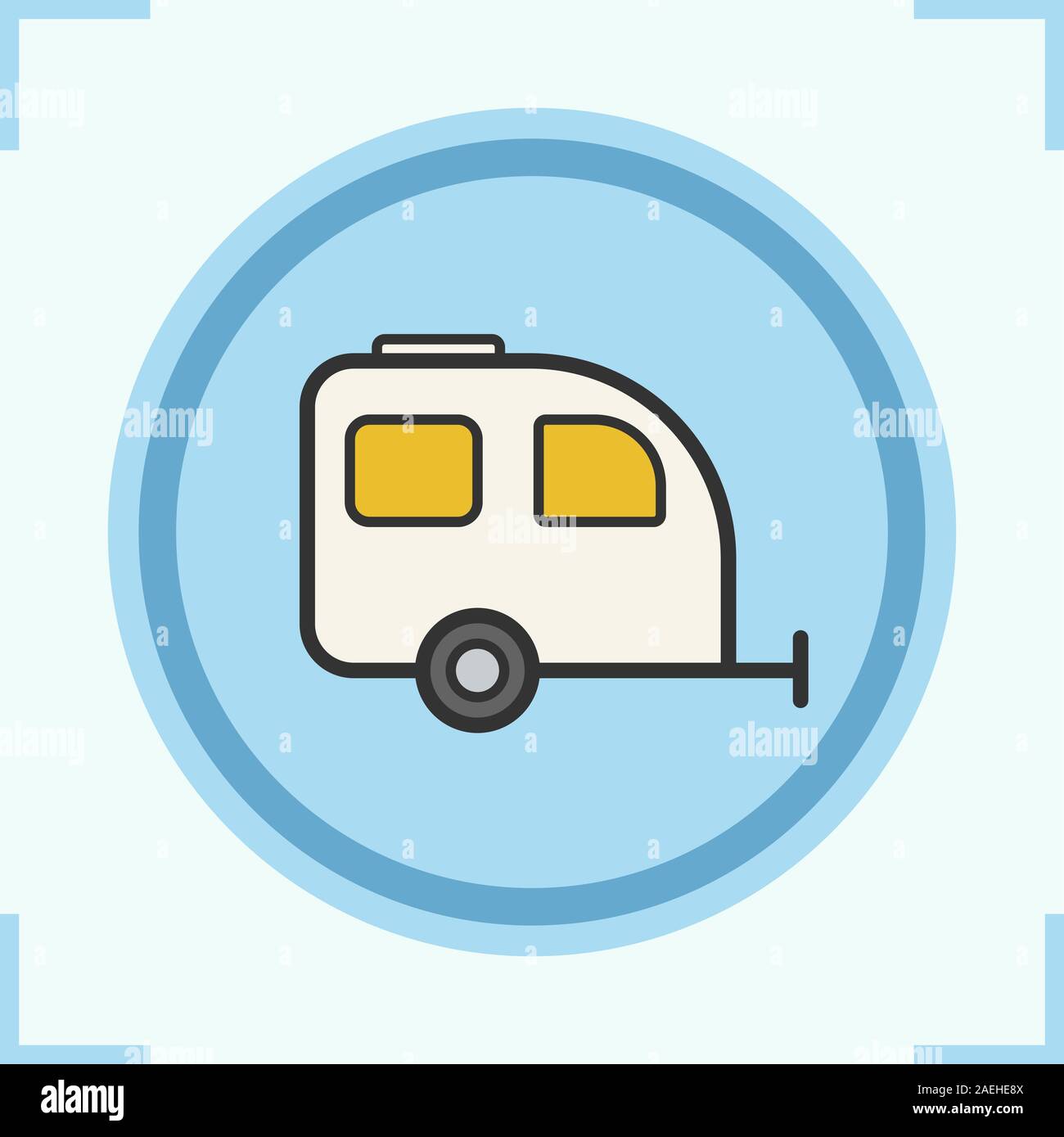Place camper Stock Vector Images - Alamy
