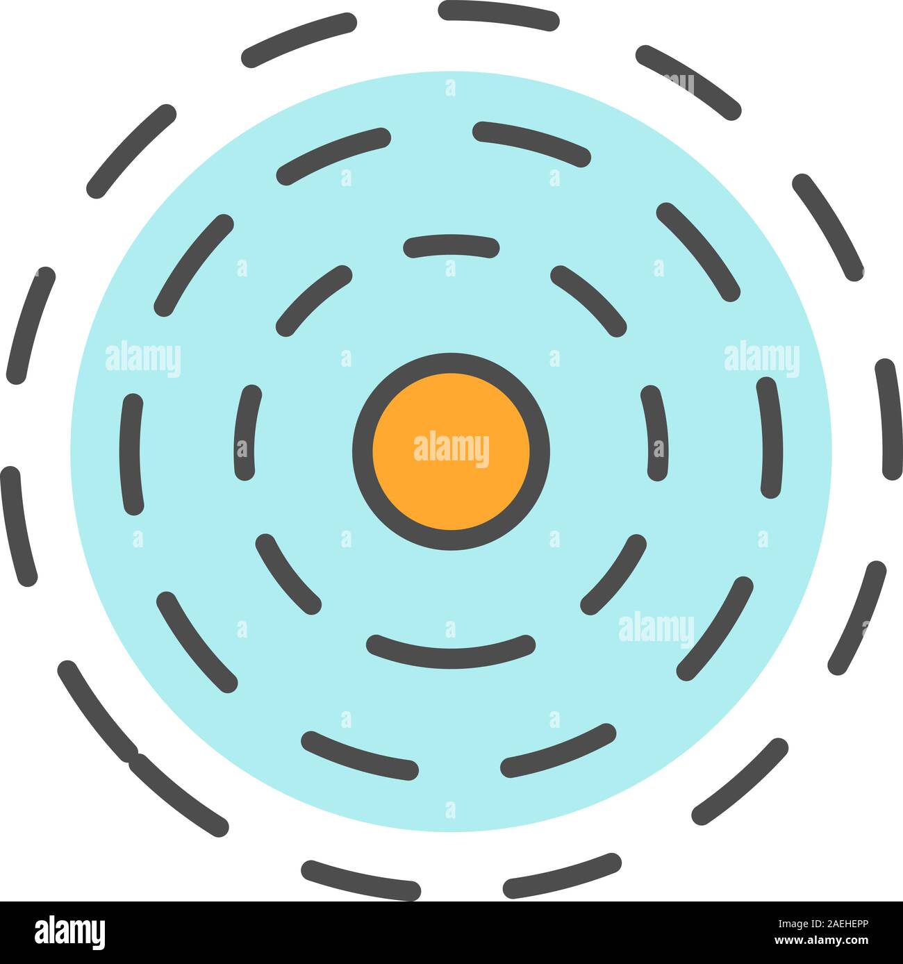 Influence symbol color icon. Isolated vector illustration Stock Vector ...