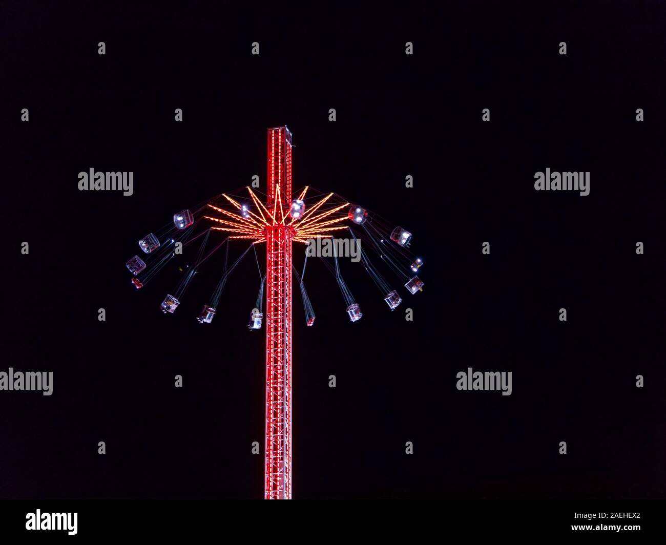 Fairground ride spinning wheel in hi-res stock photography and images ...