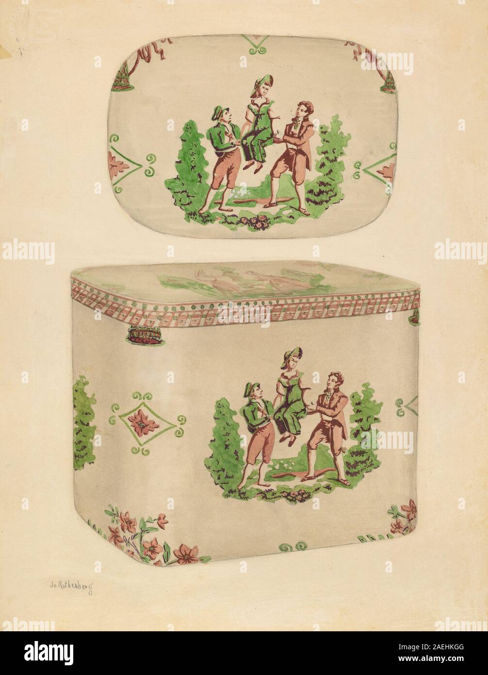 Joseph Rothenberg, Bandbox, c 1937 Bandbox; c. 1937 Stock Photo - Alamy
