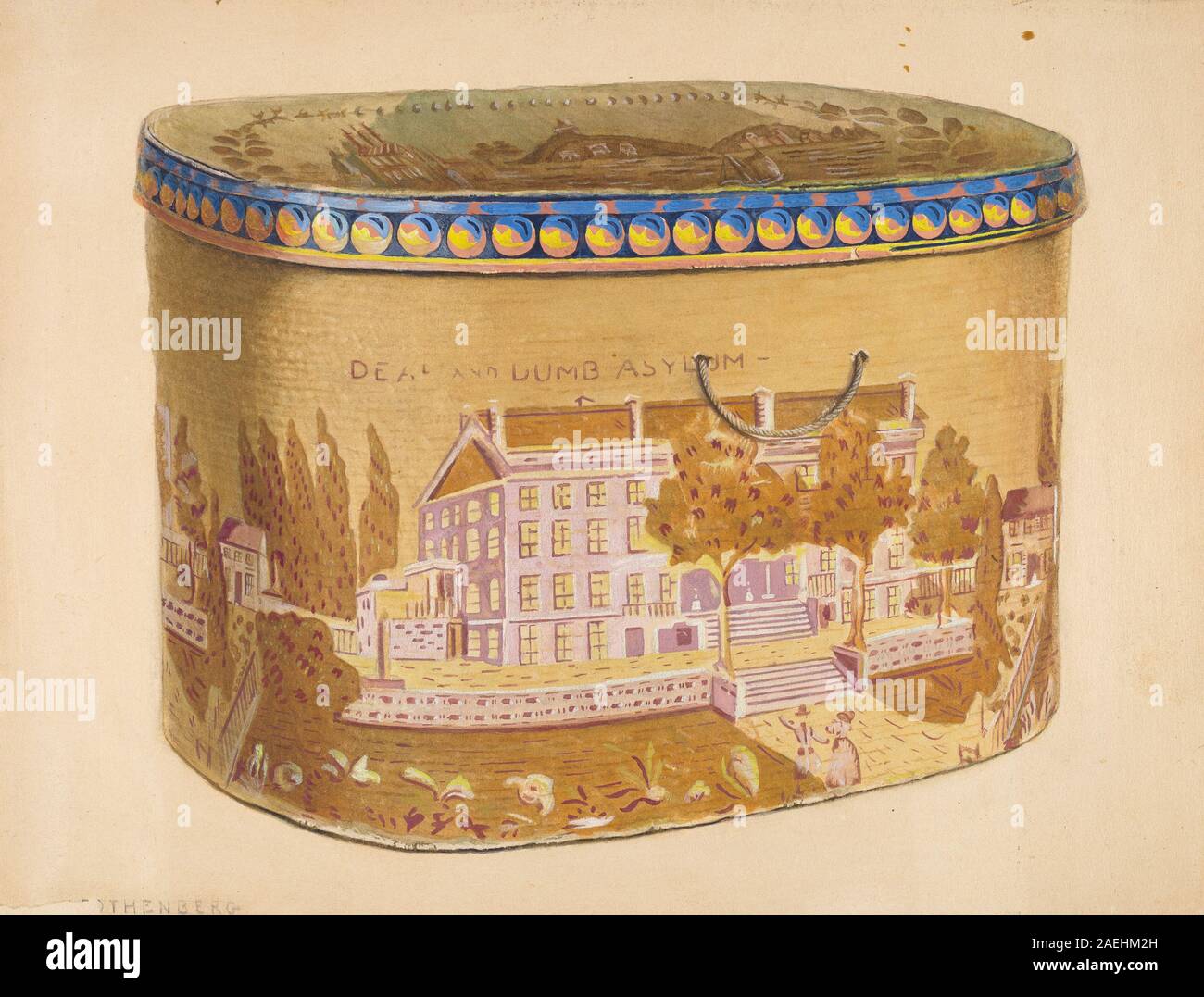 Joseph Rothenberg, Bandbox, c 1939 Bandbox; c. 1939 Stock Photo - Alamy