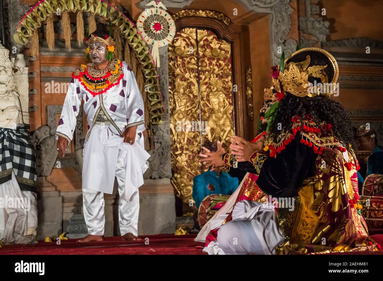 Traditional Balinese Legong performance in Ubud, Bali Stock Photo - Alamy