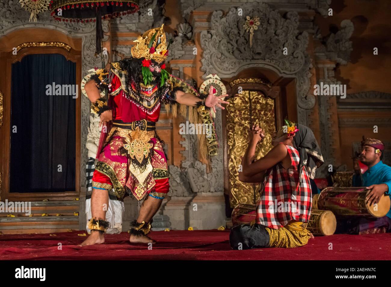 Traditional Balinese Legong performance in Ubud, Bali Stock Photo - Alamy