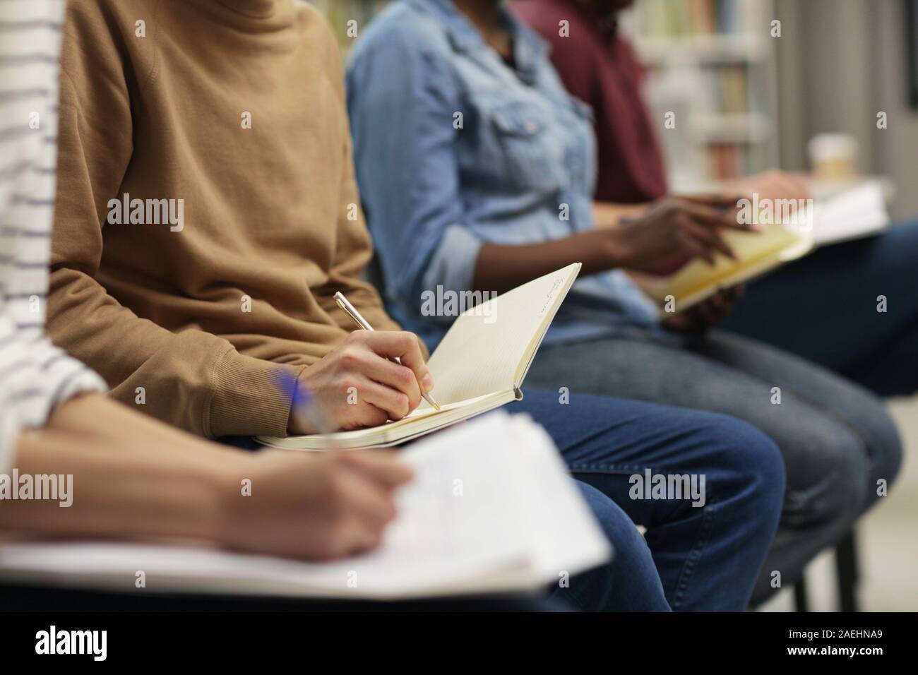 Group chairs up close hi-res stock photography and images - Alamy