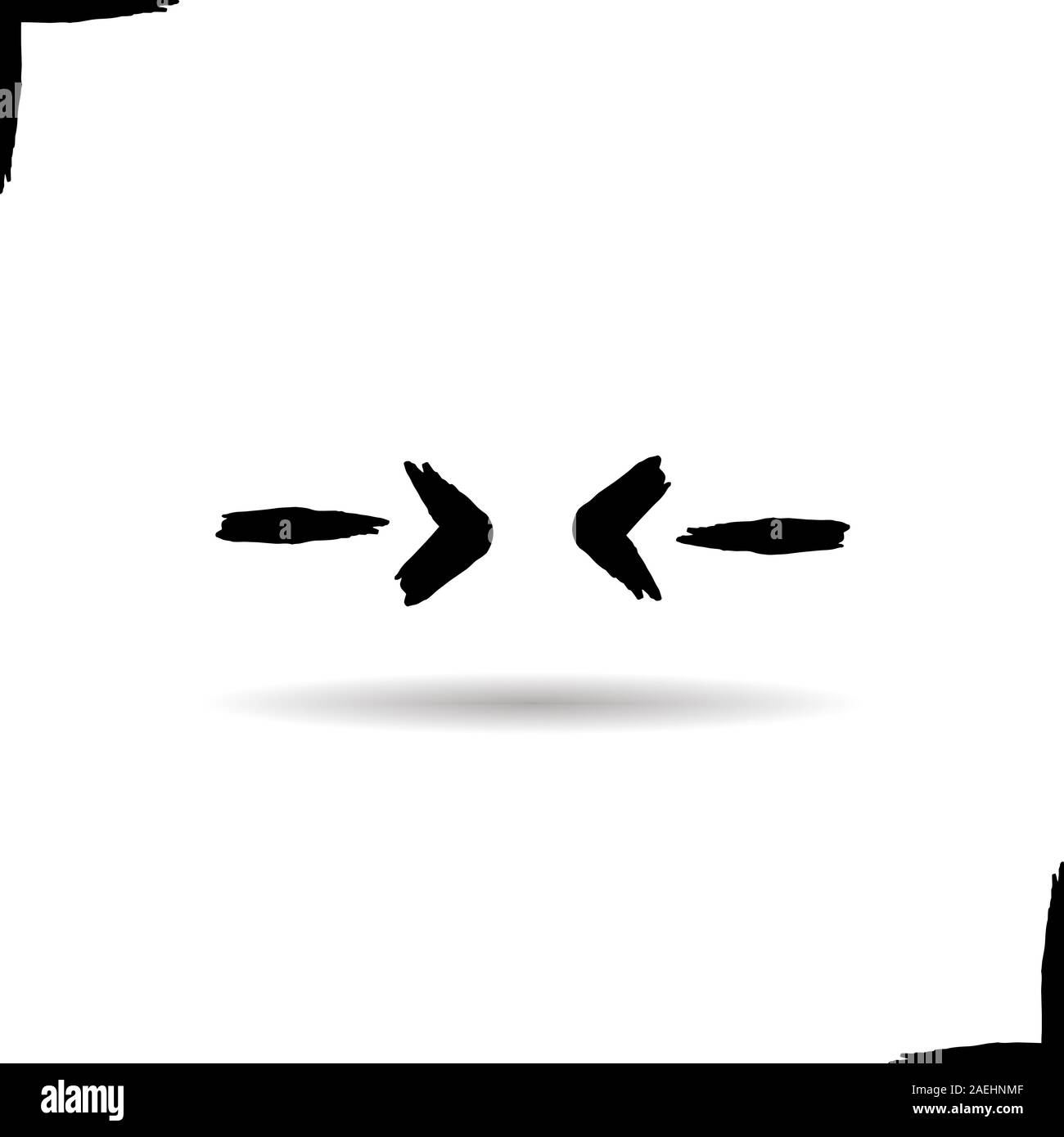 Mark of the right side Stock Vector Images - Alamy