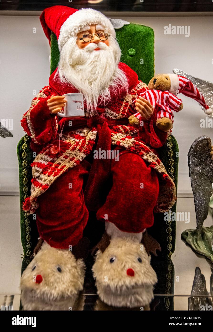 Christmas Decoration - Santa Claus Stock Photo - Alamy