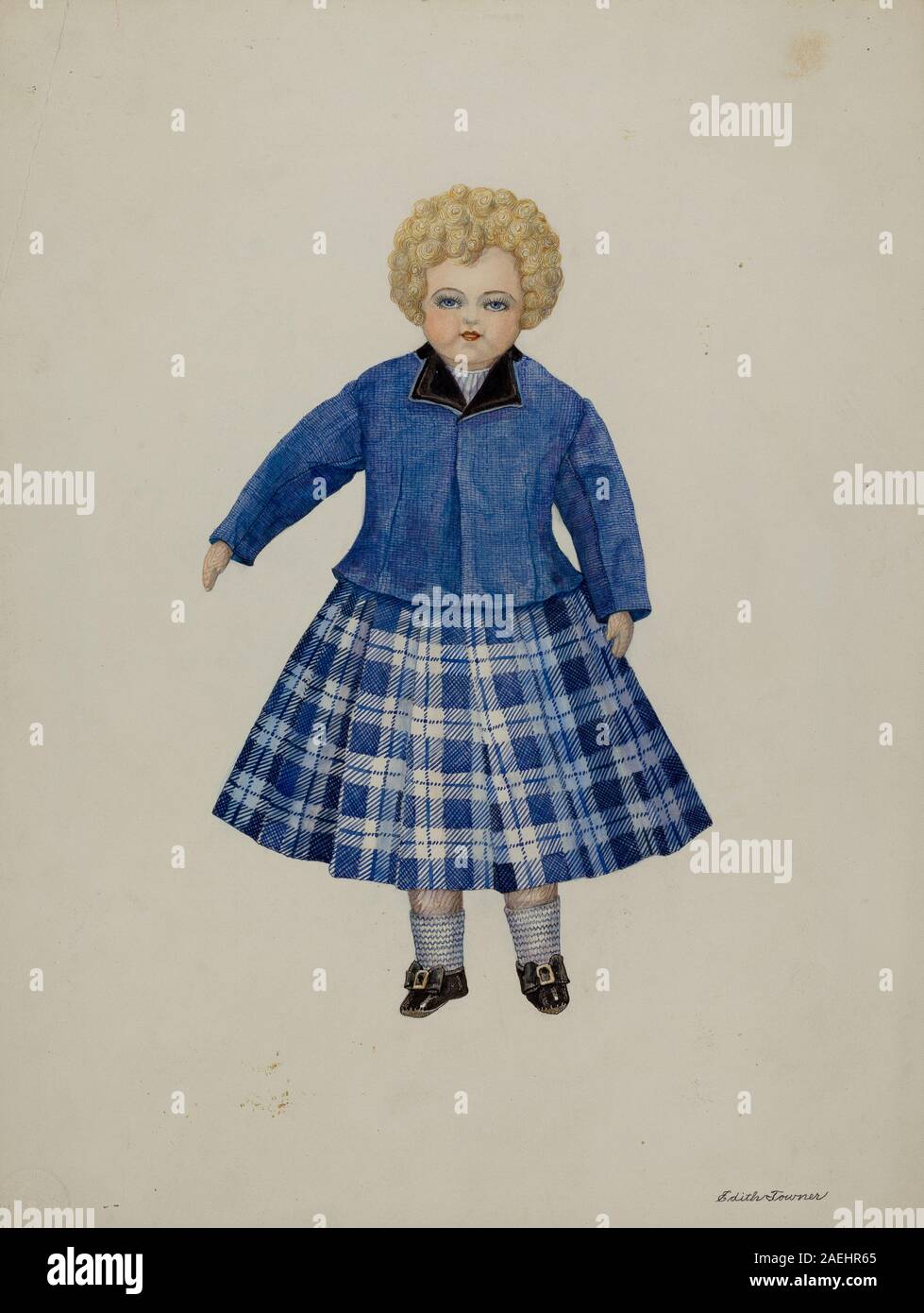 A doll named Leslie Simpson, crafted by Josephine C. Romano and Edith ...