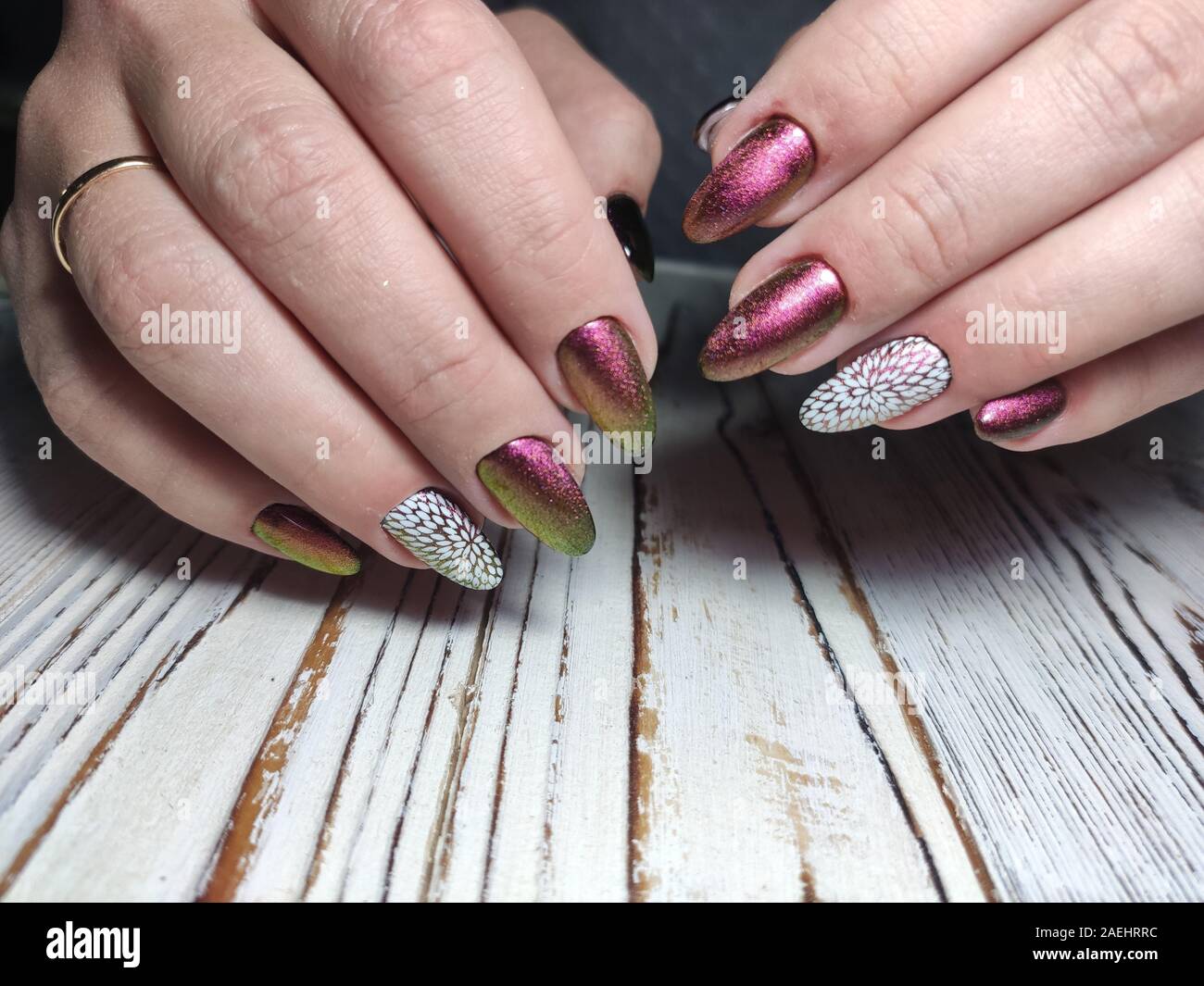 The beauty of the natural nails. Perfect Stock Photo - Alamy