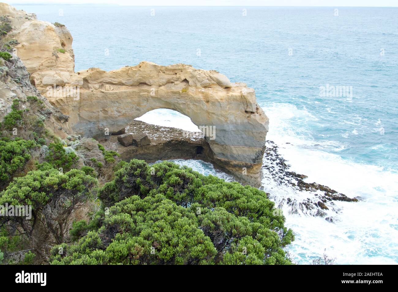 The Arc. Scenic lookout in The Great Ocean Road, an iconic Australian ...