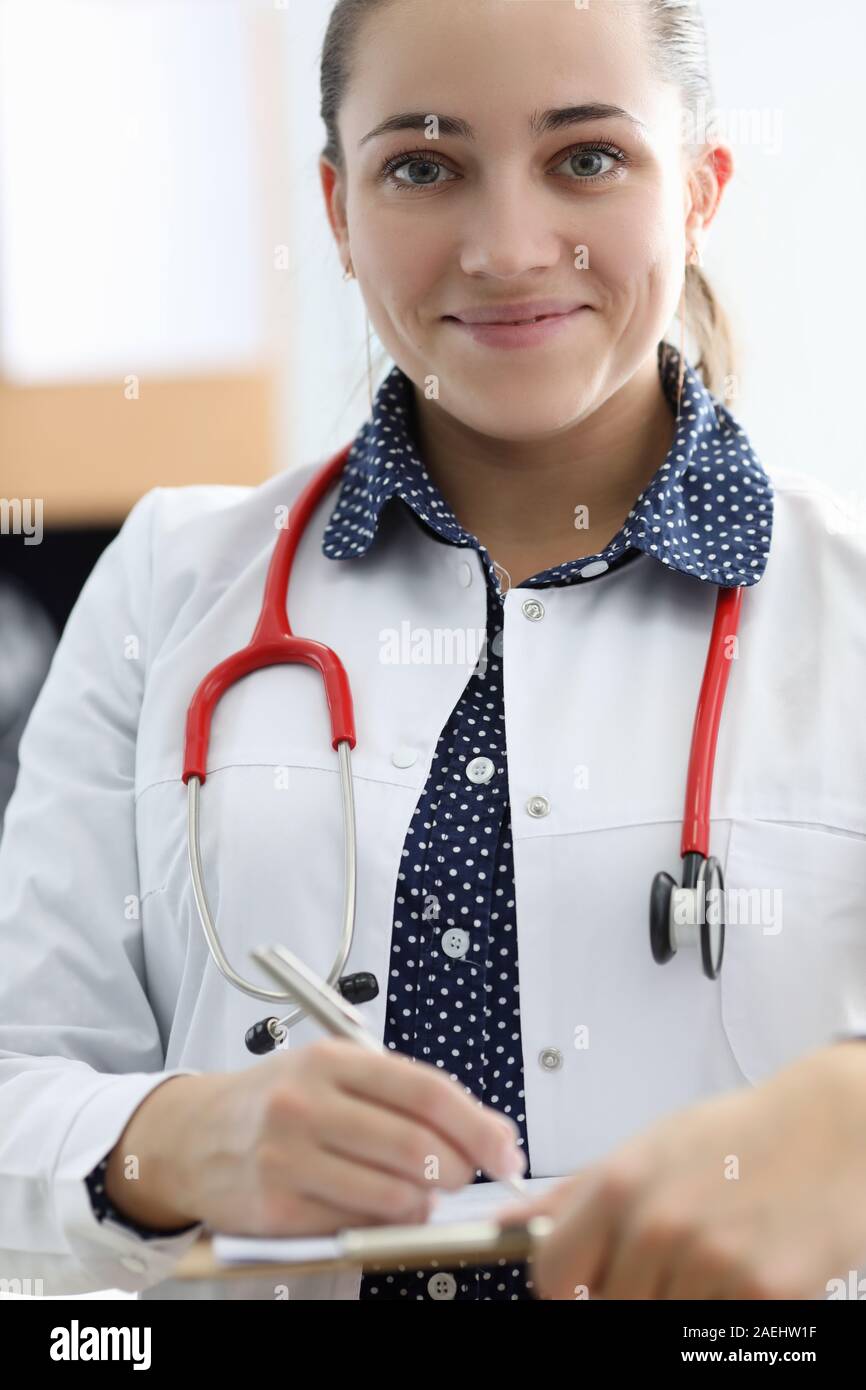 Woman wearing med uniform Stock Photo - Alamy