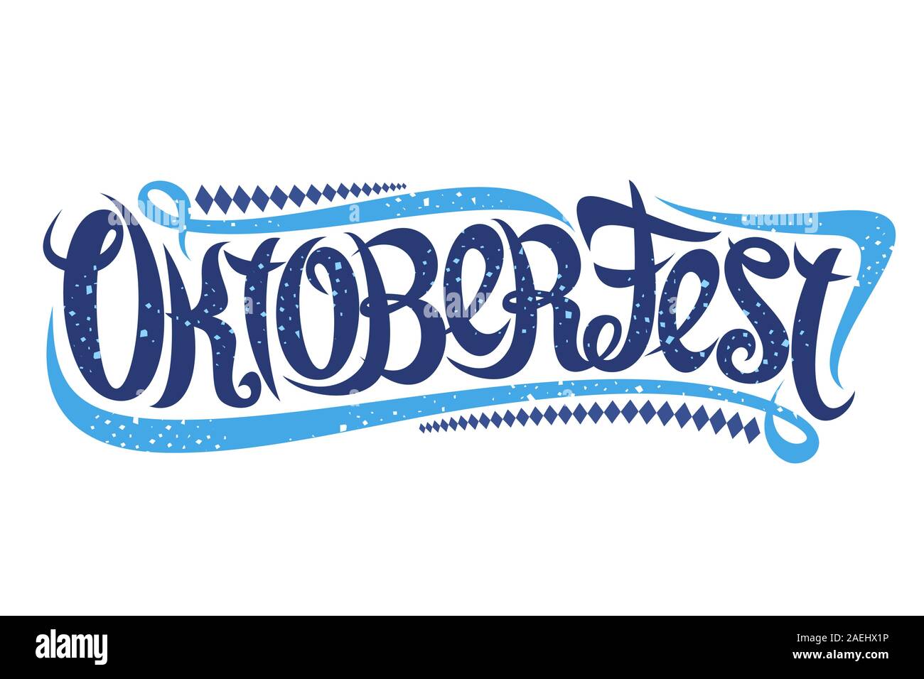 October festival lettering Cut Out Stock Images & Pictures - Alamy