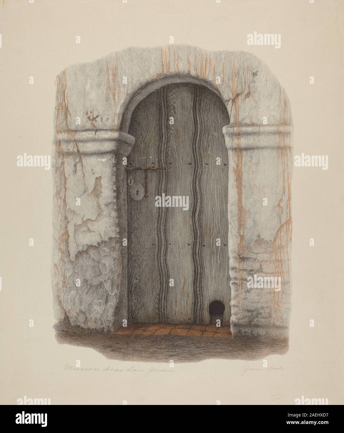 June Dale, Mission Door San Juan, 1935-1942 Mission Door San Juan; 1935 ...