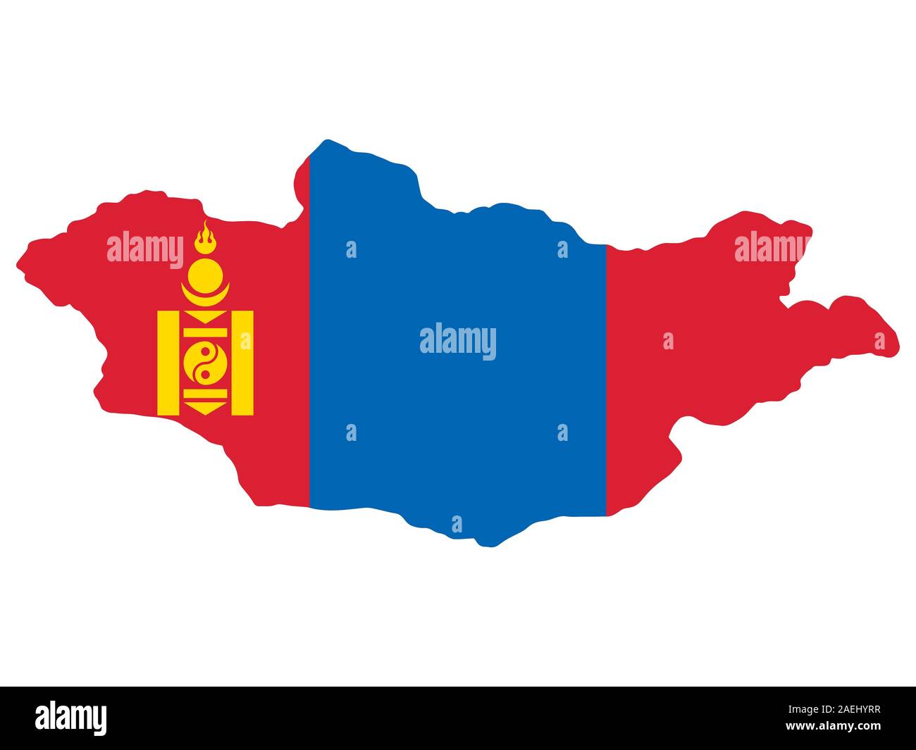 3d background flag mongolia Stock Vector Images - Alamy