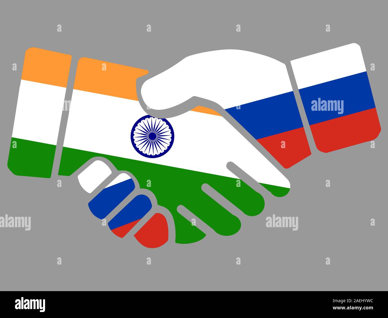 India russia friendship hi-res stock photography and images - Alamy