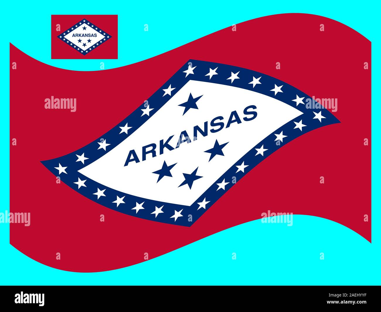 Arkansan Flag High Resolution Stock Photography and Images - Alamy