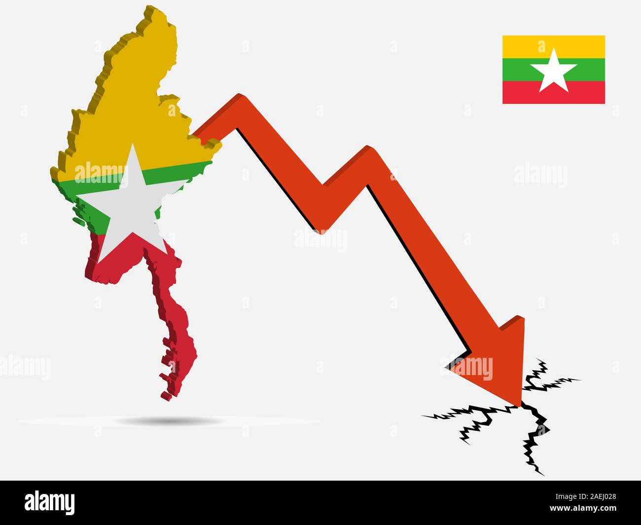 Myanmar economic bank Stock Vector Images - Alamy