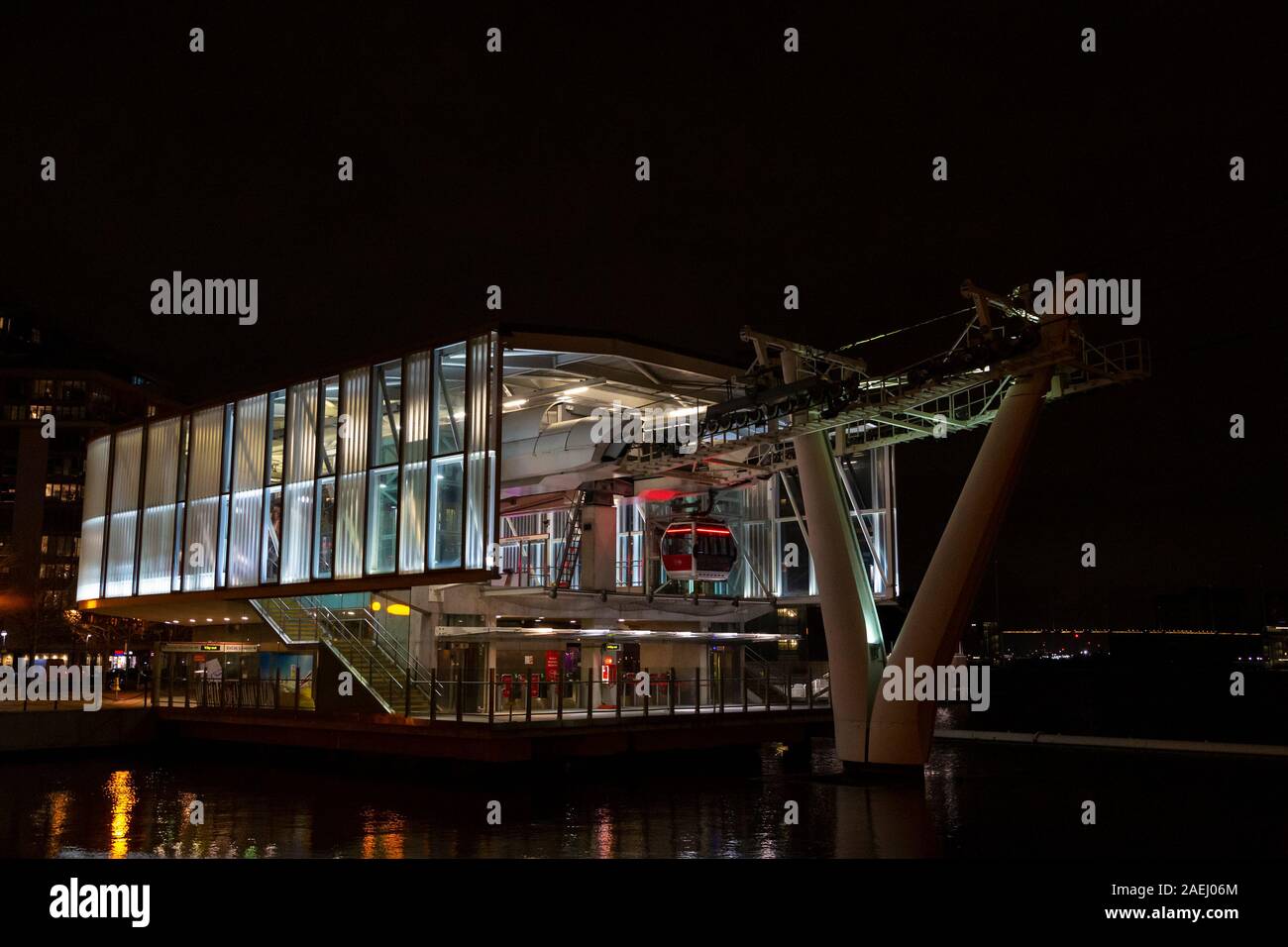 Royal docks at night hi-res stock photography and images - Alamy