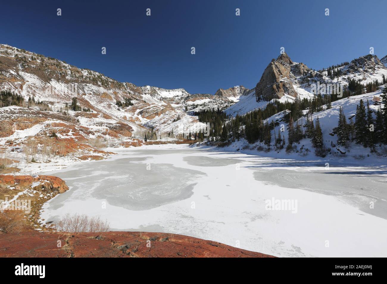 Lake Blanche, Big Cottonwood Canyon, Utah Stock Photo - Alamy