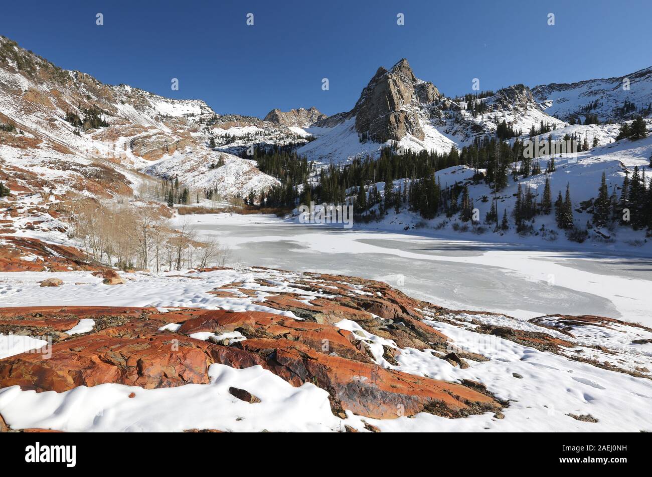 Lake Blanche, Big Cottonwood Canyon, Utah Stock Photo - Alamy