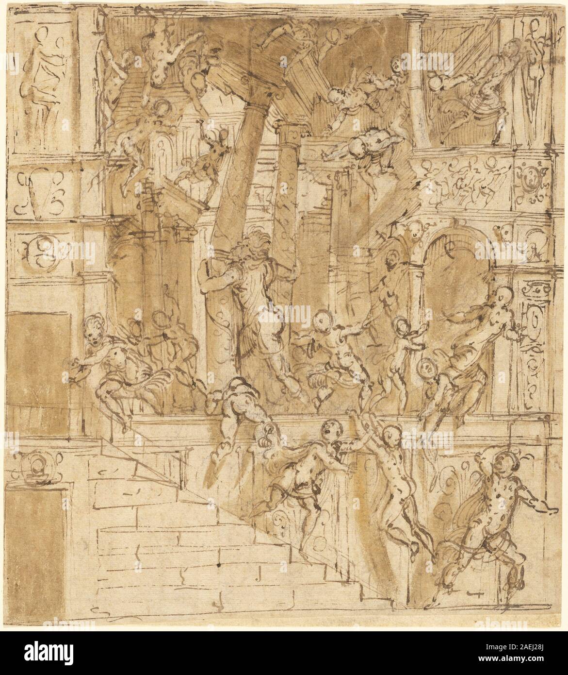 Samson temple hi-res stock photography and images - Alamy