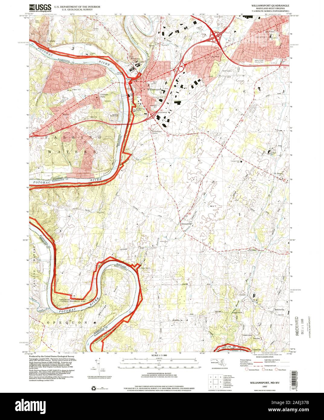 Williamsport map Cut Out Stock Images & Pictures - Alamy