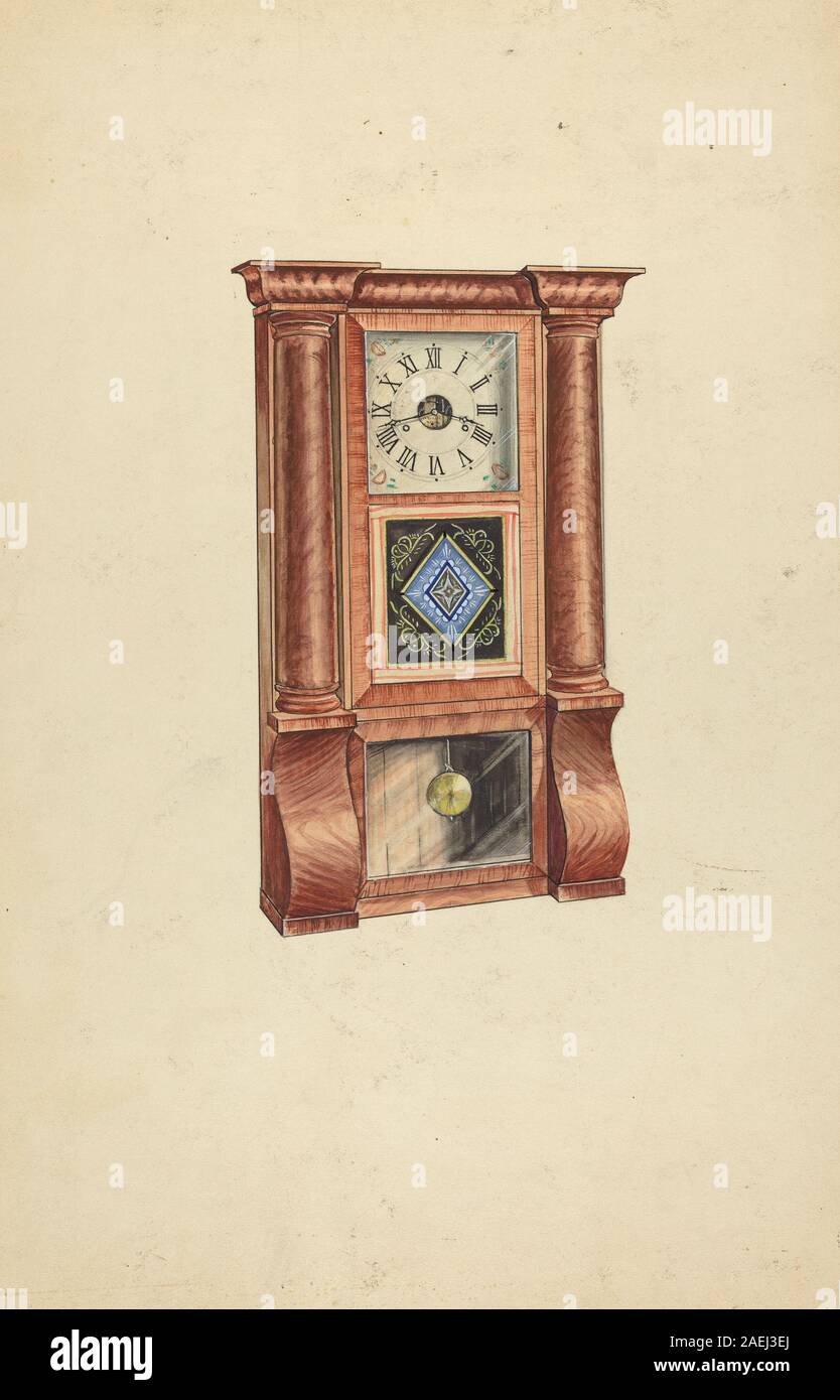 Lawrence Phillips, Clock, c 1953 Clock; c. 1953 Stock Photo - Alamy