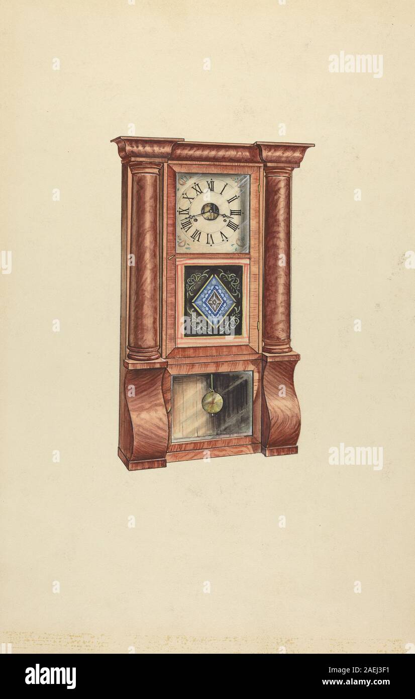 Lawrence Phillips, Clock, c 1953 Clock; c. 1953 Stock Photo - Alamy