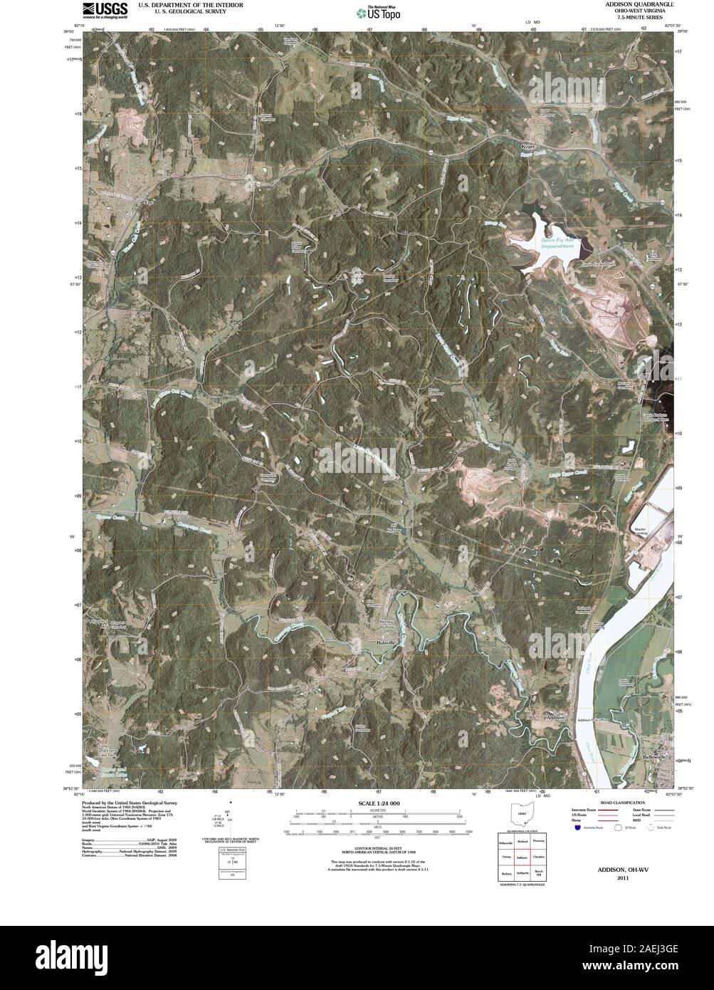 Map of addison Cut Out Stock Images & Pictures - Alamy