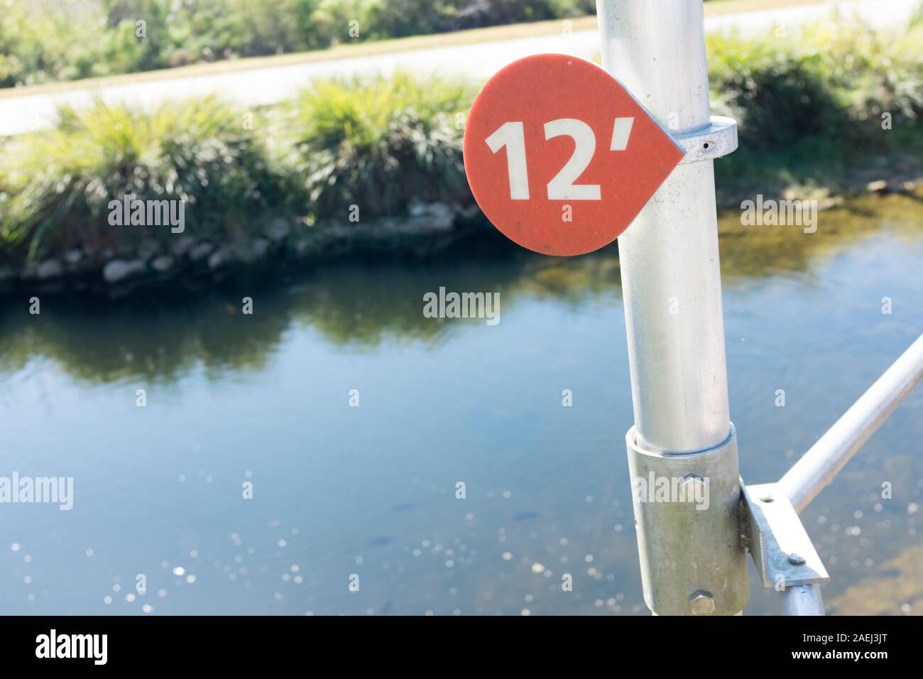 Flood marker climate change High Resolution Stock Photography and ...
