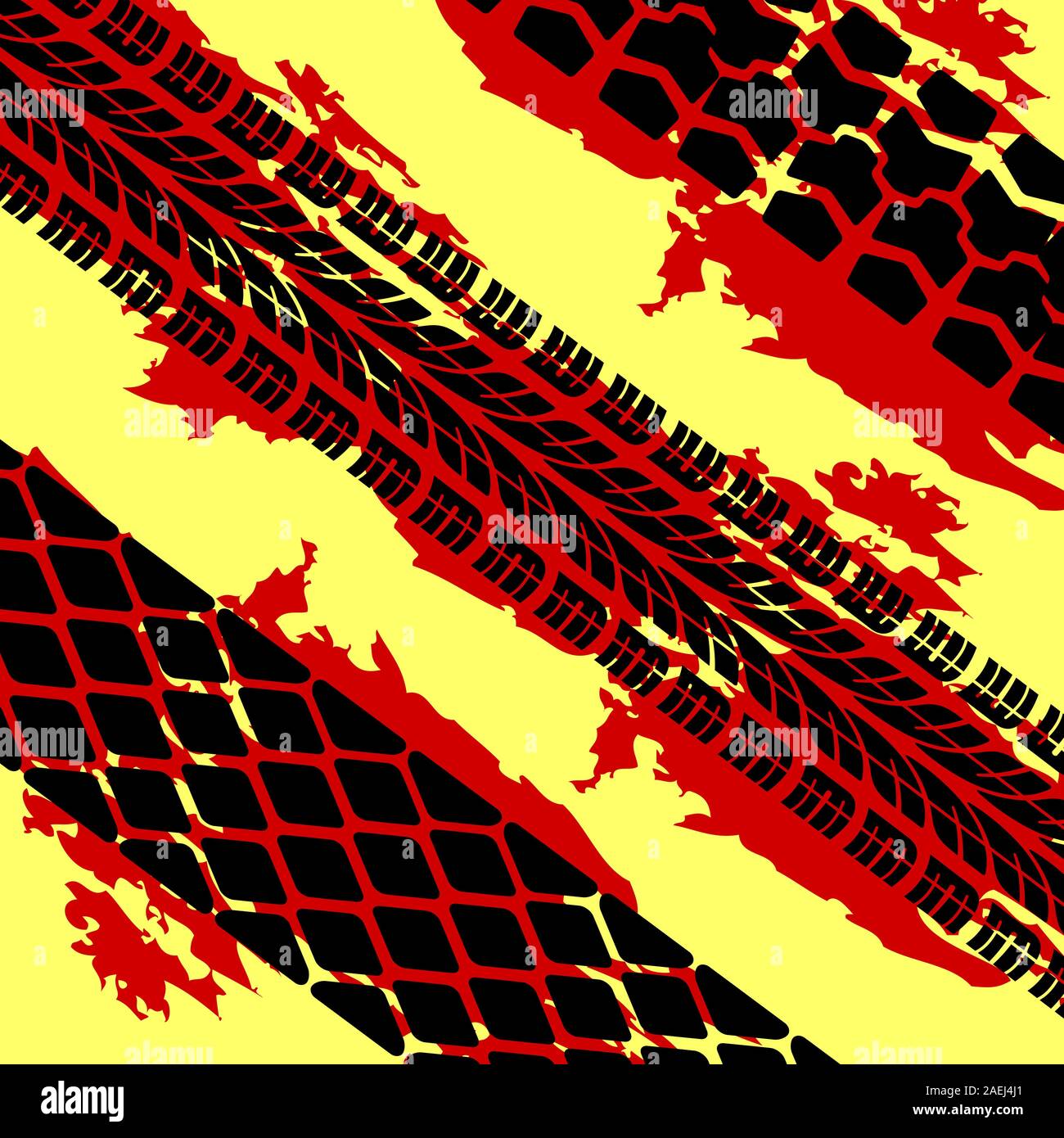 Abstract background tire prints, vector illustration Stock Vector Image ...