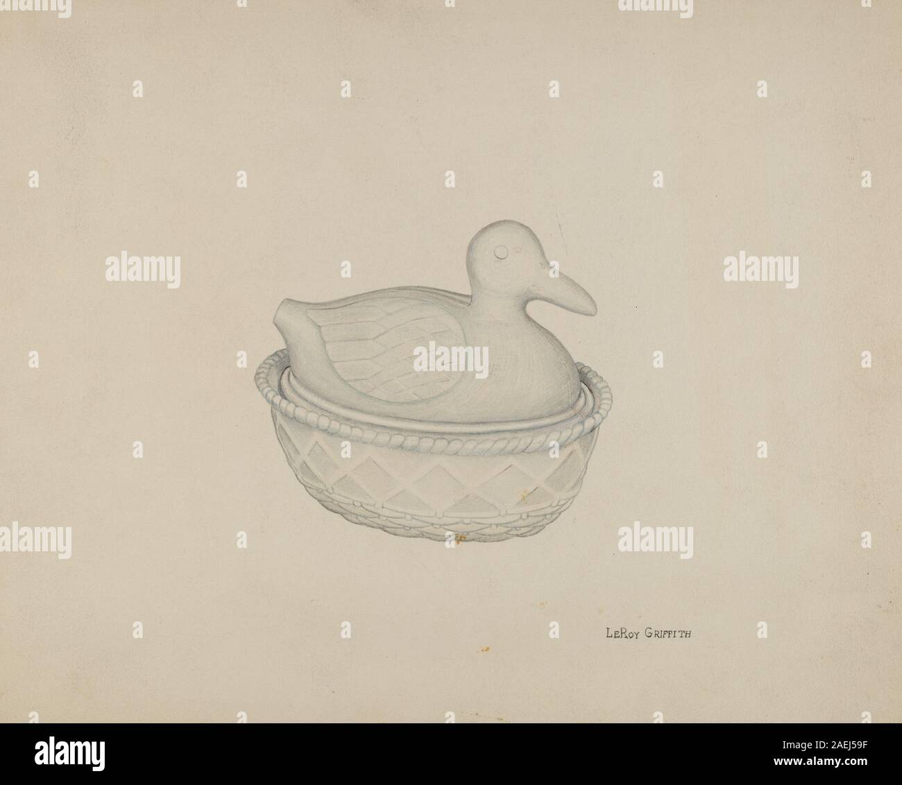 LeRoy Griffith, Covered Dish (Duck), c 1938 Covered Dish (Duck); c ...