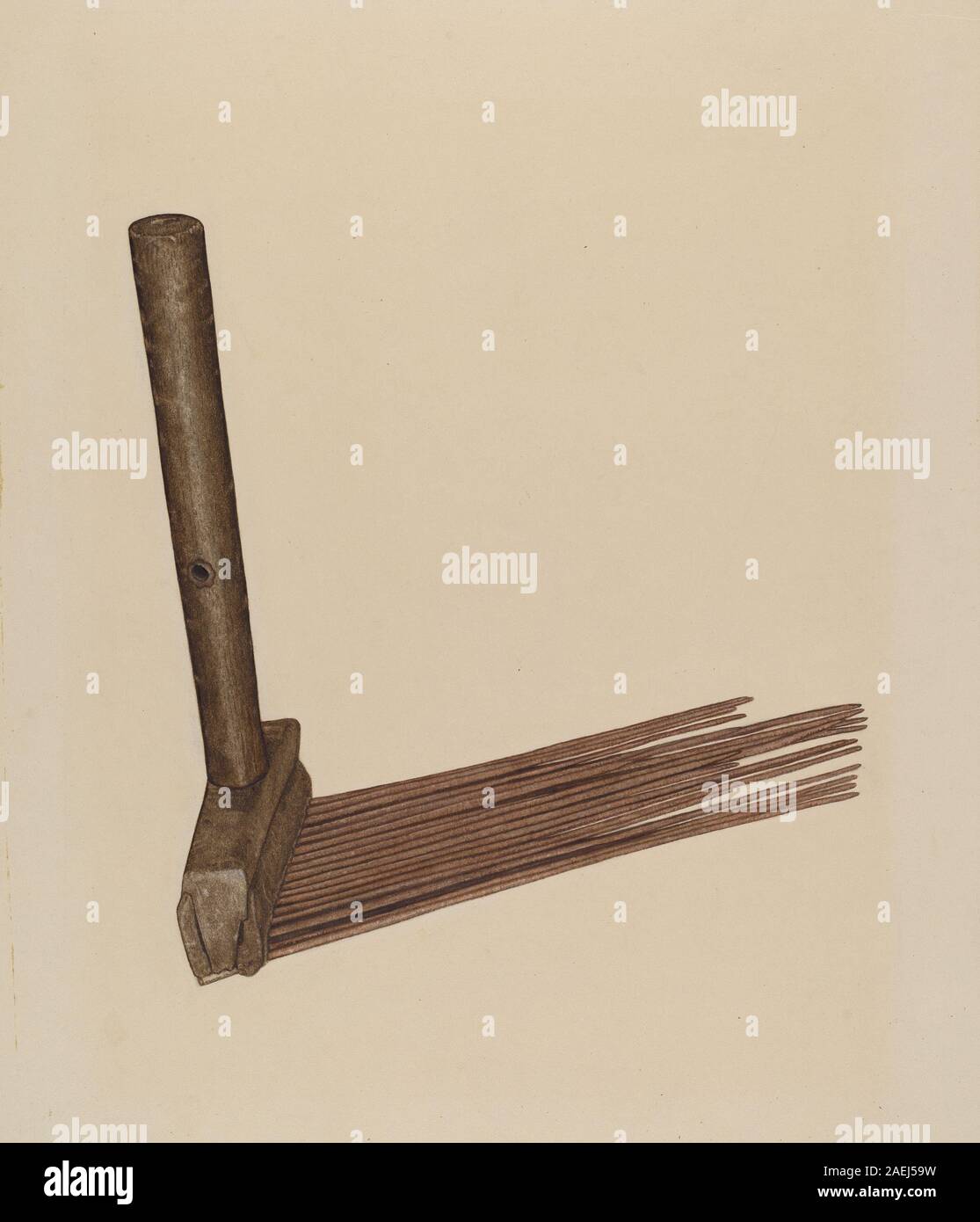 Flax hatchel hi-res stock photography and images - Alamy