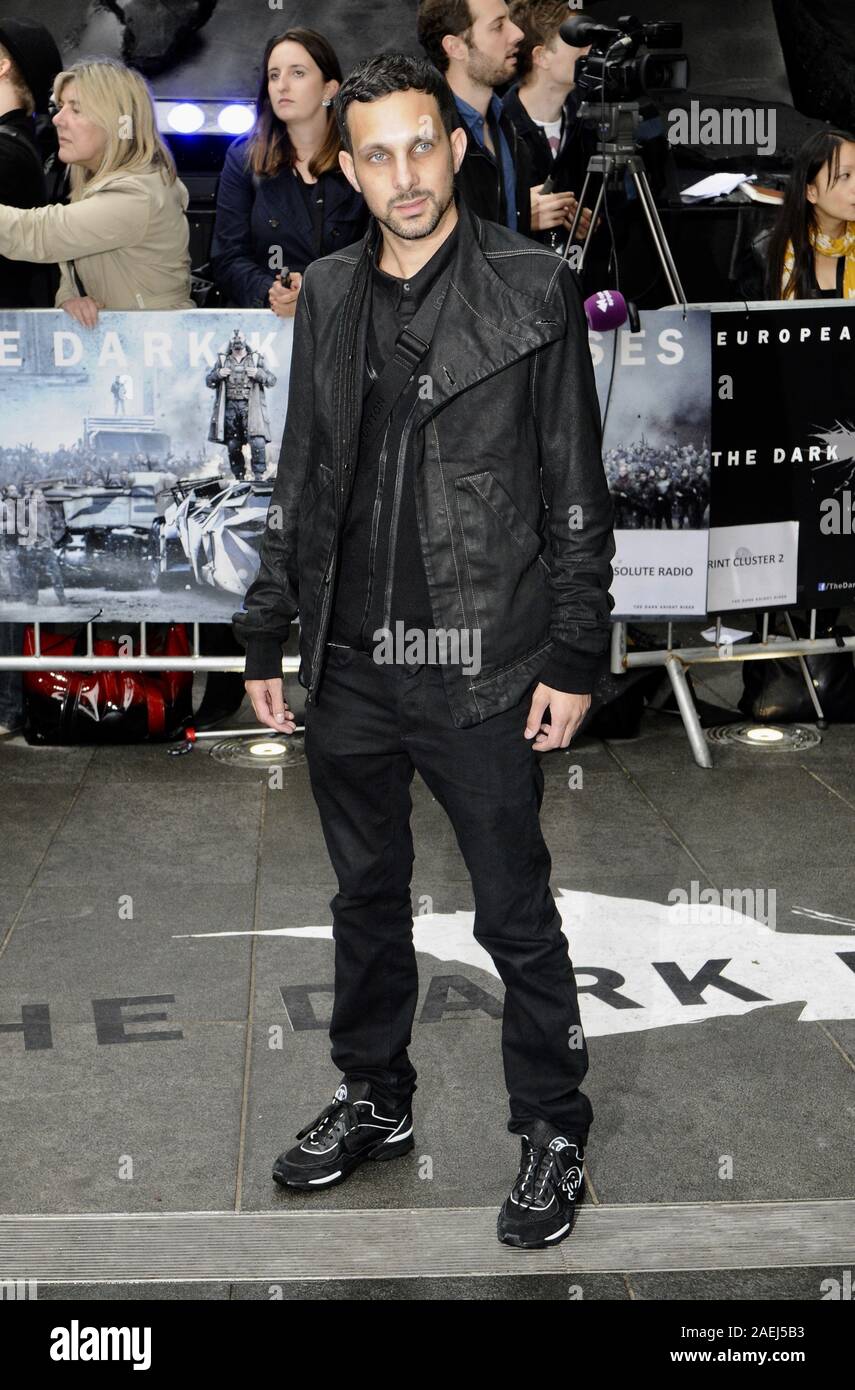 Dynamo, The Dark Knight Rises European Premiere, Odeon Leicester Square ...