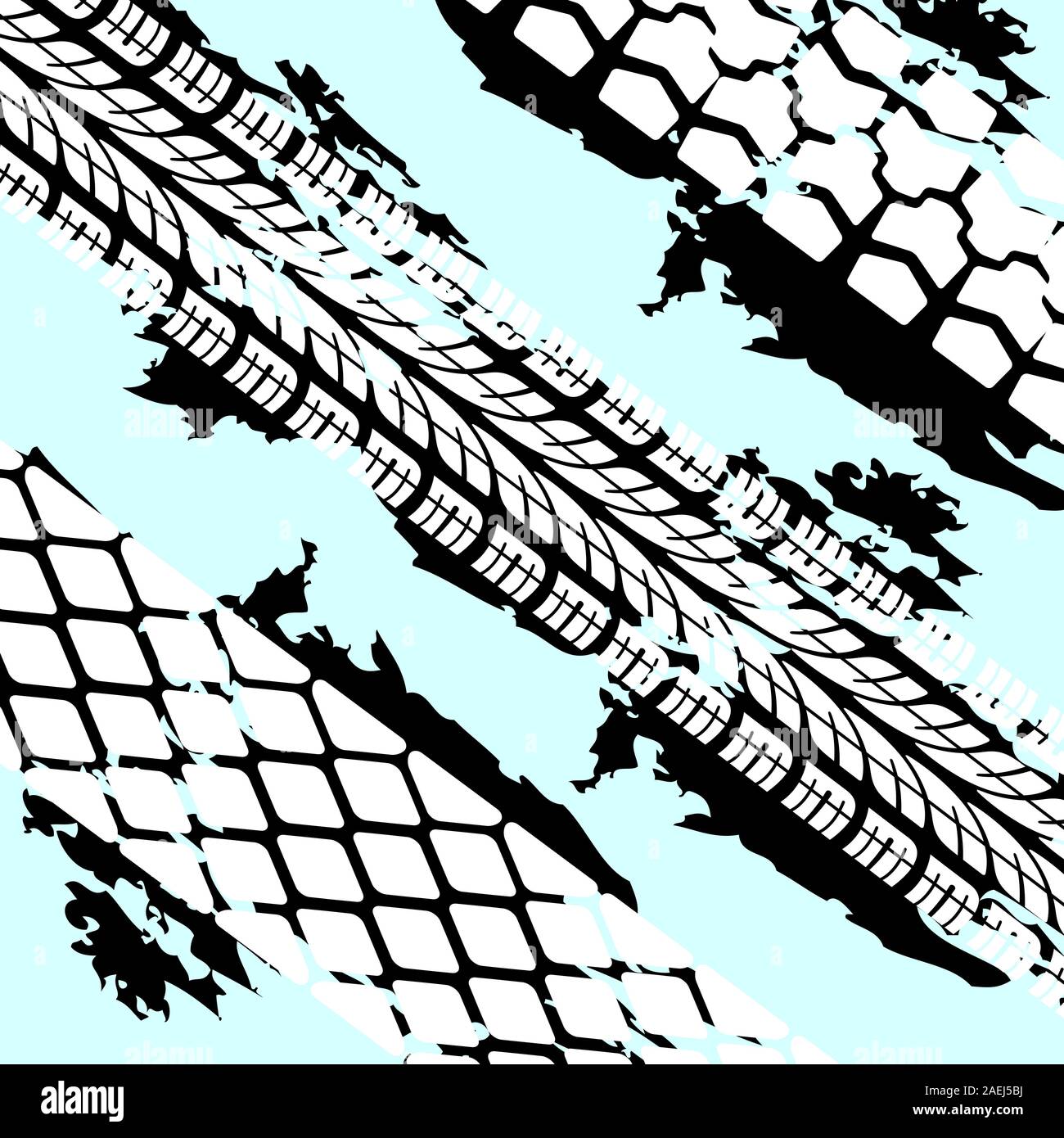 Abstract background tire prints, vector illustration Stock Vector Image ...