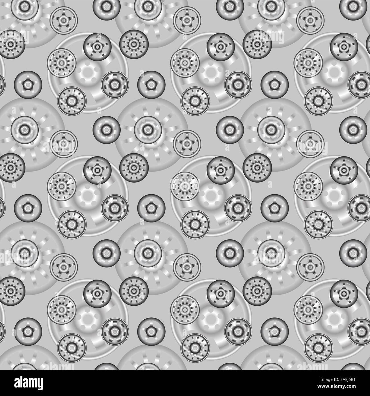 automotive wheel with alloy wheels. Seamless wallpaper Stock Vector ...