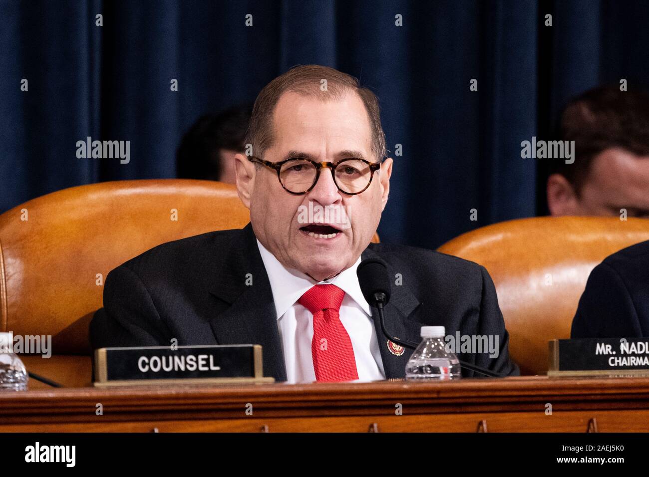 U.S. Representative Jerrold Nadler (D-NY) speaks at a House Judiciary ...