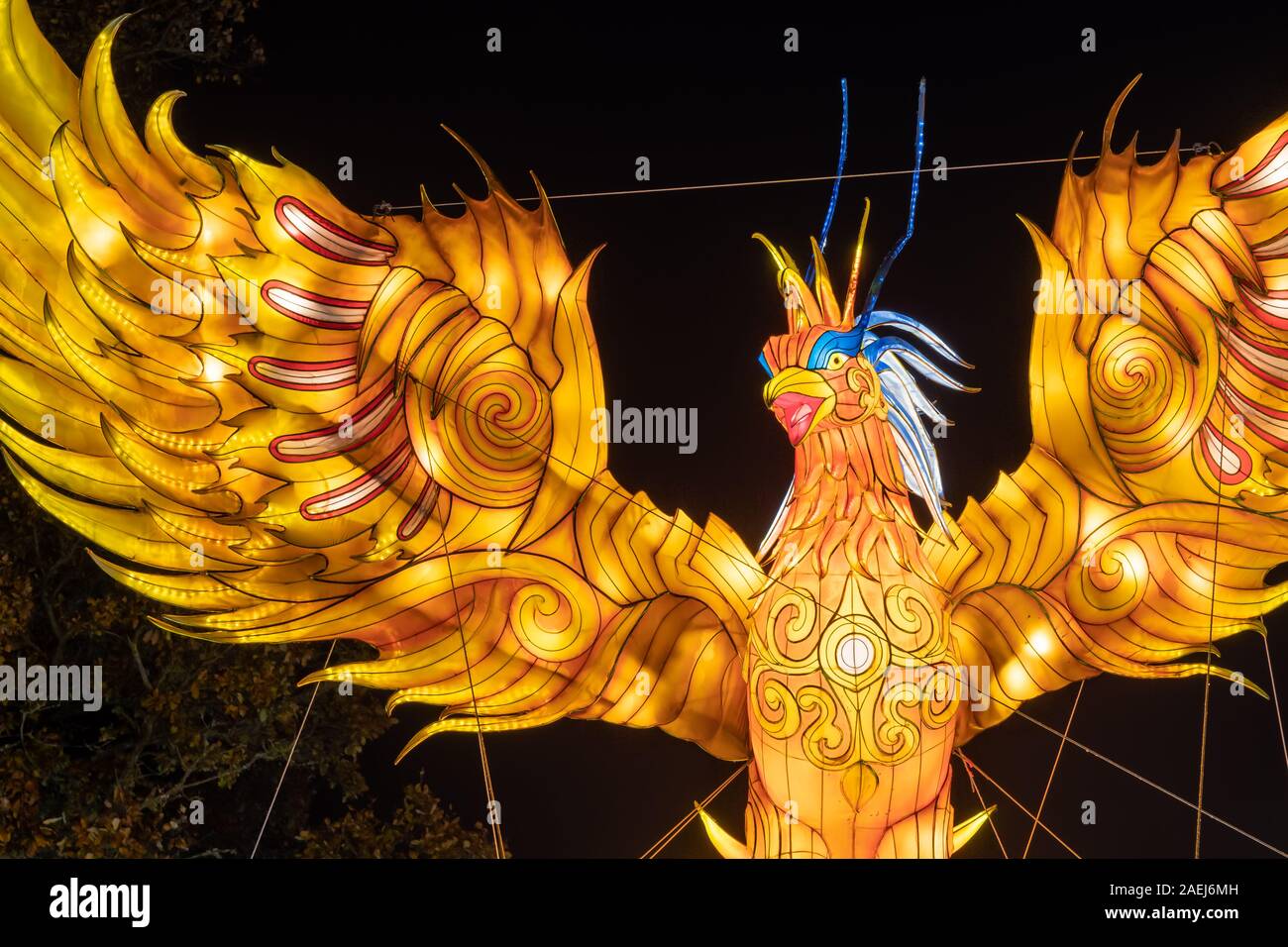 Longleat.Wiltshire.United Kingdom.November 17th 2019.Illuminated ...