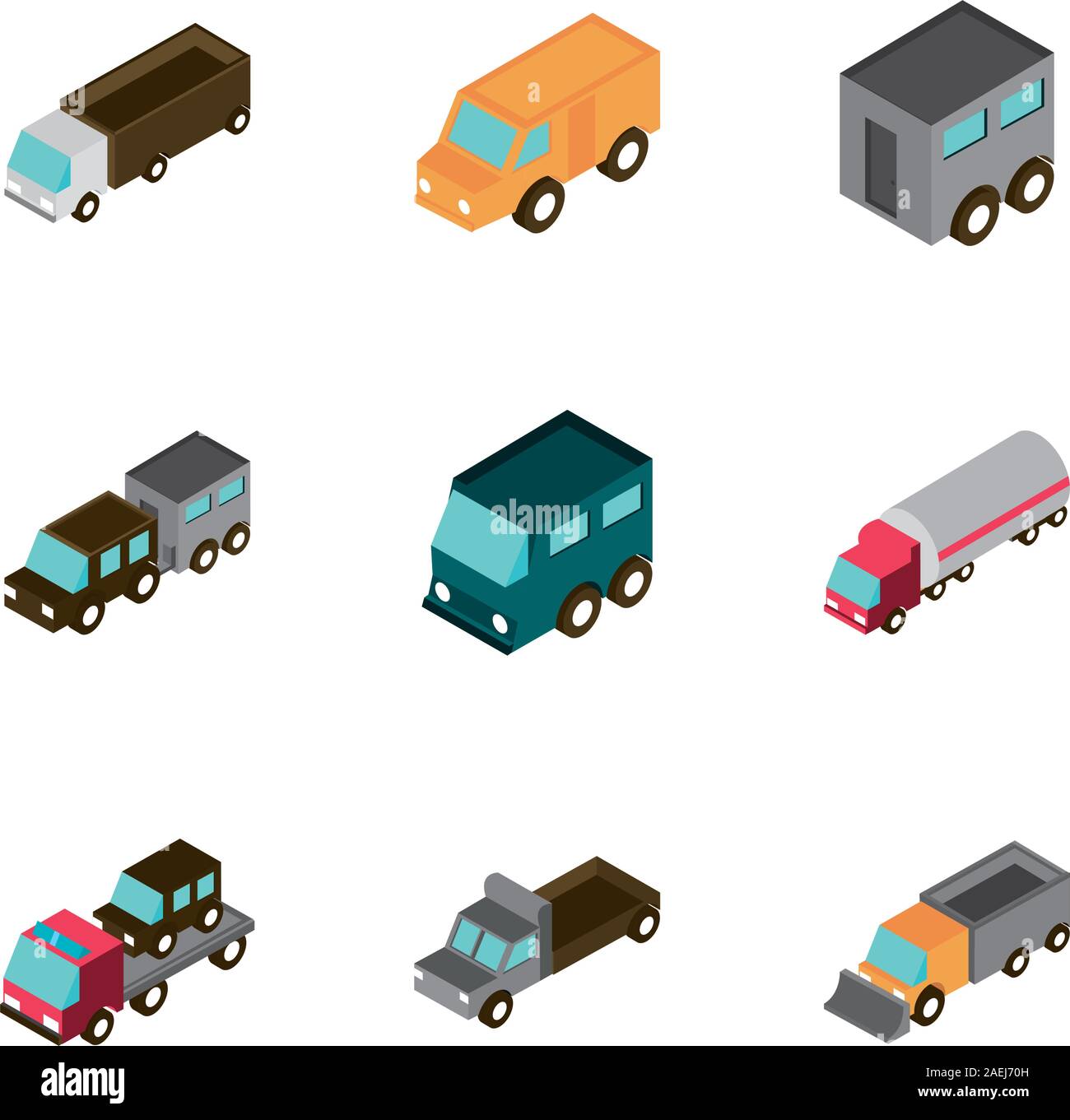 Public service vehicles Stock Vector Images - Alamy