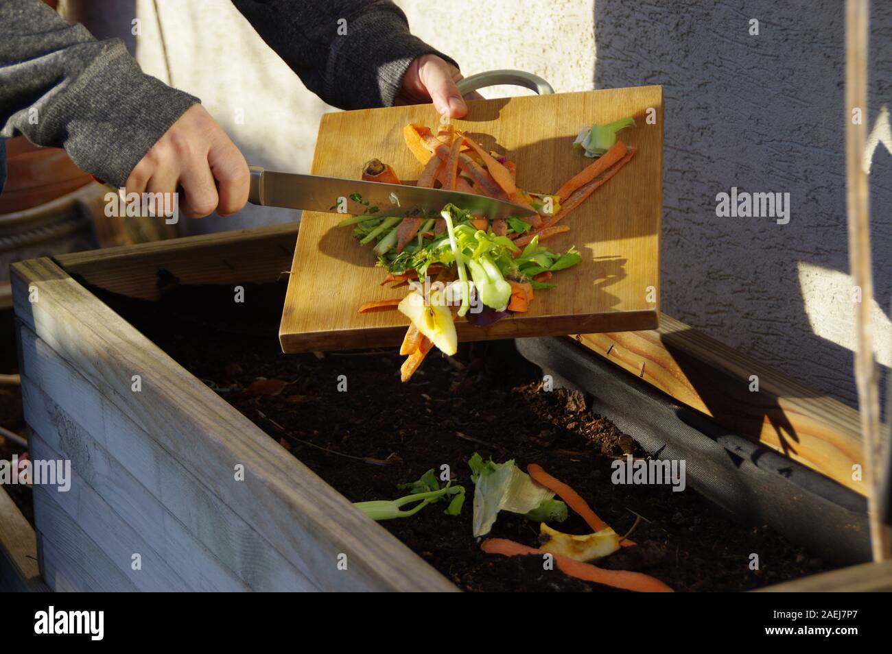Organic waste recycling hi-res stock photography and images - Alamy