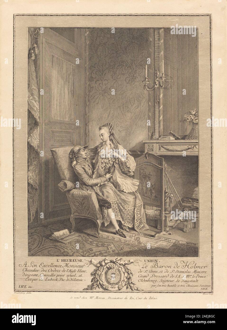 Louis Bosse after Sigmund Freudenberger, The Happy Union The Happy ...