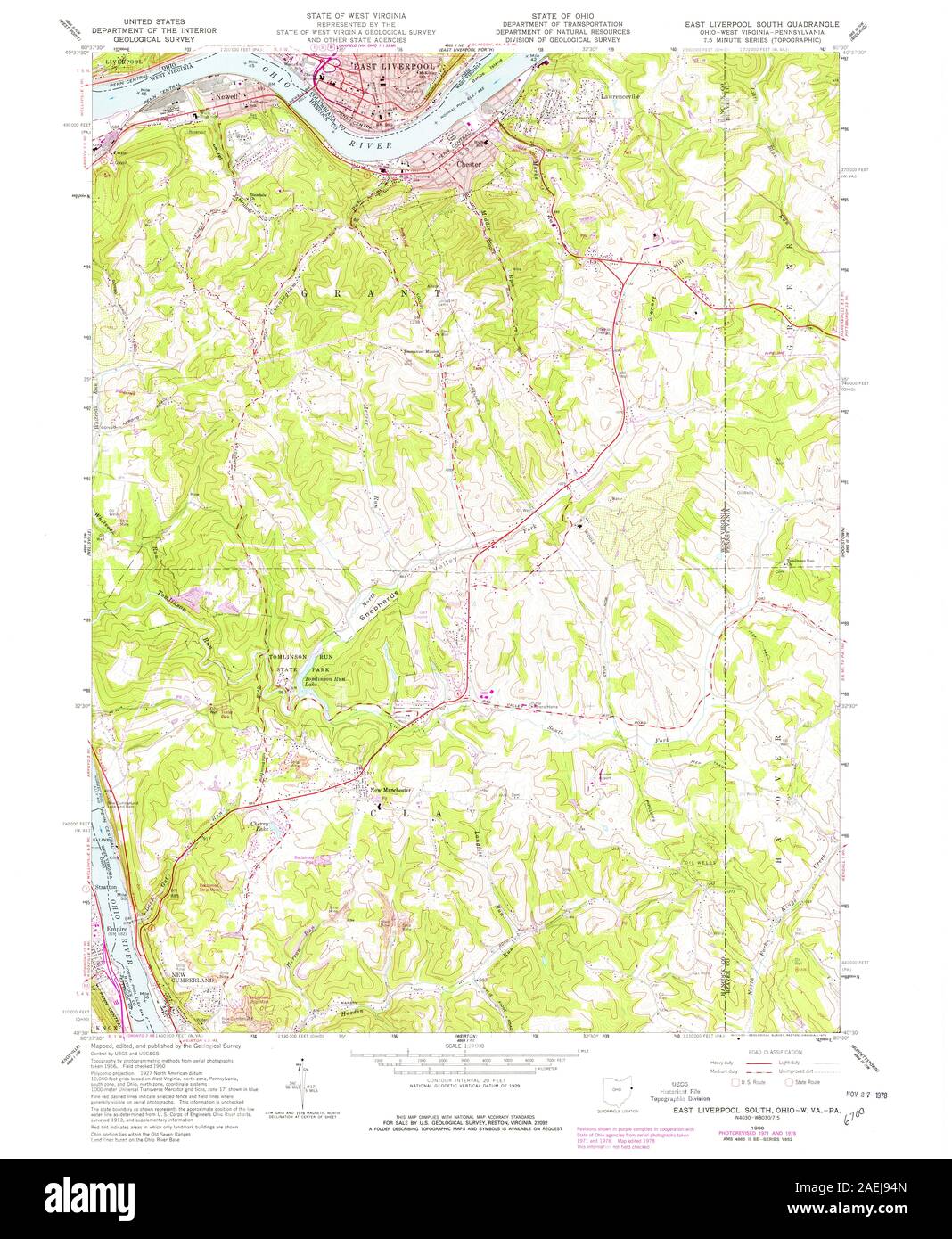 Map of east liverpool Cut Out Stock Images & Pictures - Alamy