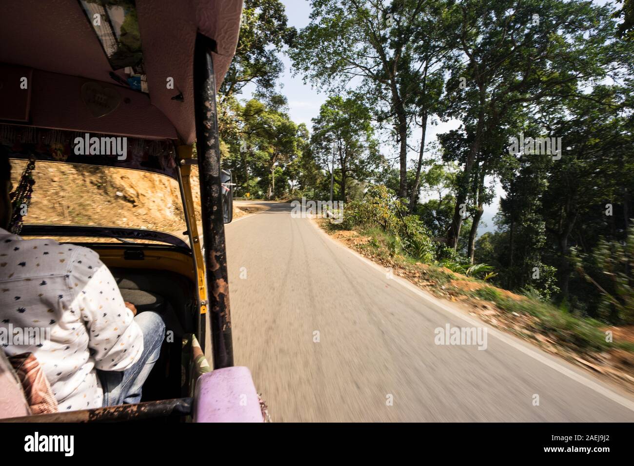 Tuk tuk ride, Kerala, India Stock Photo - Alamy