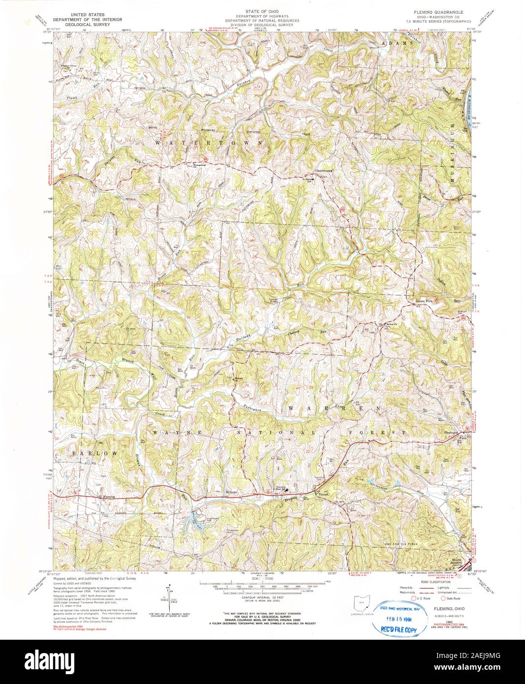 Fleming map Cut Out Stock Images & Pictures - Alamy