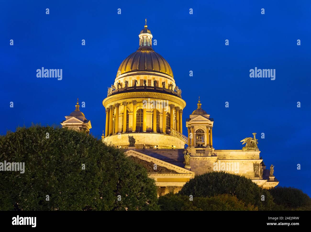 Saint Isaac's Cathedral or Isaakievskiy Sobor. Saint Petersburg, Russia ...