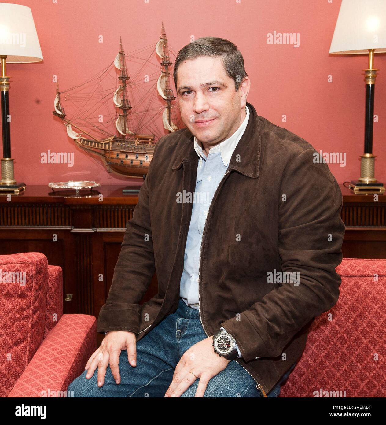 Mario Ferreira CEO of DouroAzul, a Portugese river cruise company who ...