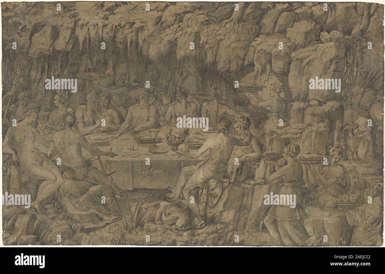 Luca Penni, The Banquet of Acheloüs, c 1545 The Banquet of Acheloüs ...