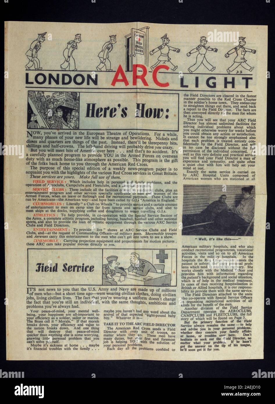 American newspaper wwii hi-res stock photography and images - Alamy
