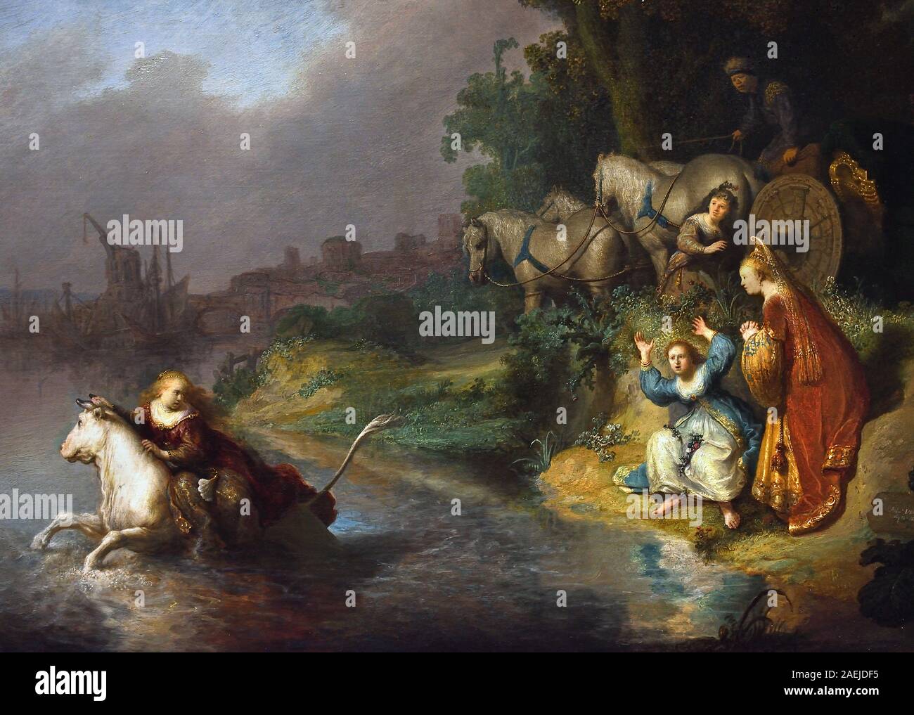 The Abduction of Europa 1632 Rembrandt Harmenszoon van Rijn 1606–1669 ...